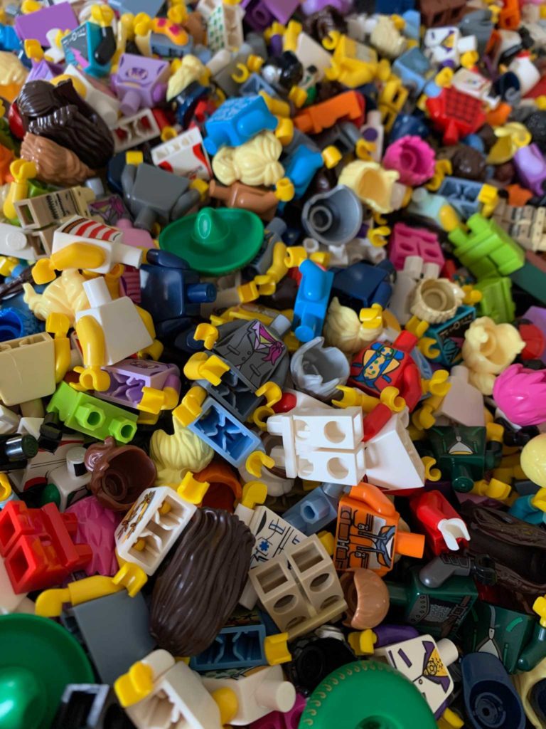 Mystery LEGO Minifig Pack - (Includes 20 Minifig Parts) - The Minifig Club