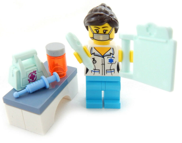 LEGO Nurse Minifig Bundle - The Minifig Club