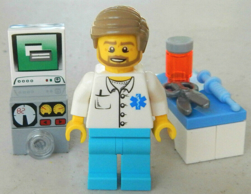 LEGO Nurse Minifig Bundle (Version 2) - The Minifig Club