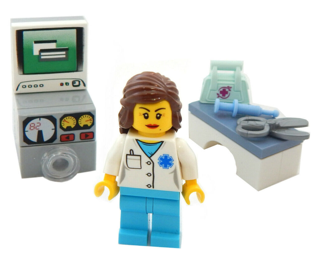 LEGO ER Nurse Minifig Bundle - The Minifig Club