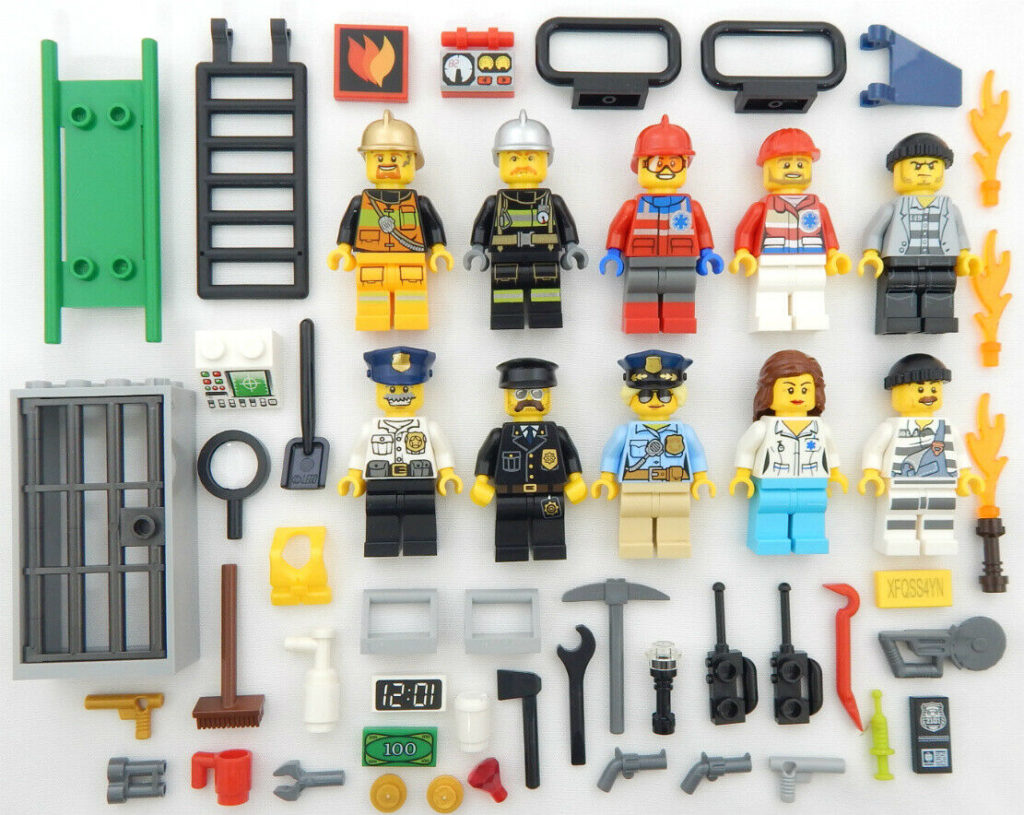 LEGO First Responders Minifig Bundle (5.21 OTO) - The Minifig Club