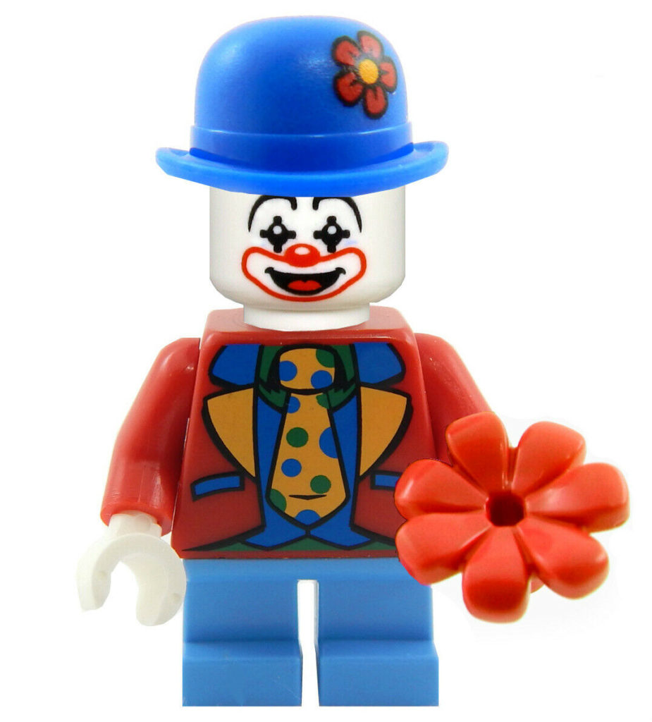 LEGO Clown Minifig with Flower - DOLLAR FRIDAY - The Minifig Club