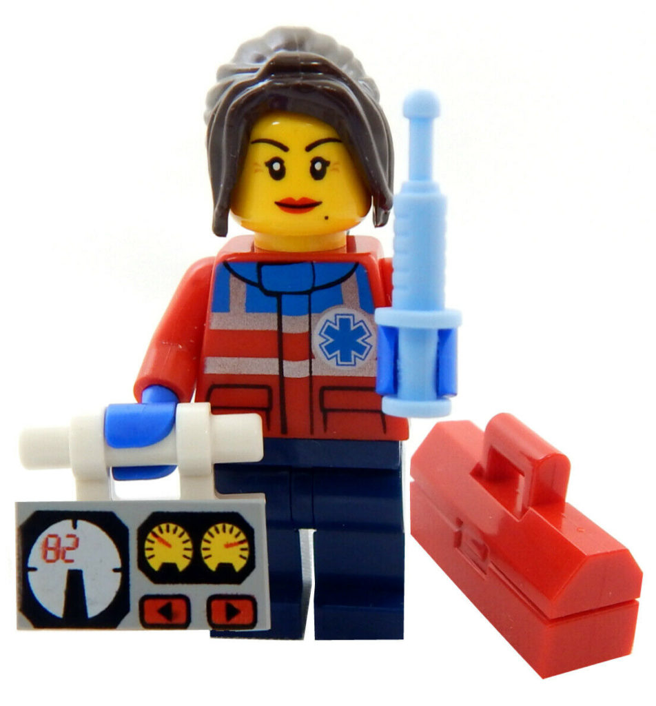 LEGO Medic Minifig Bundle (Version 2) - The Minifig Club
