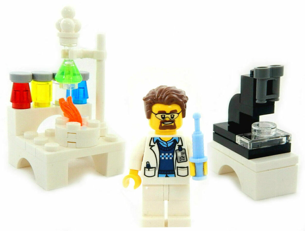 LEGO Chemist Minifig Bundle - The Minifig Club