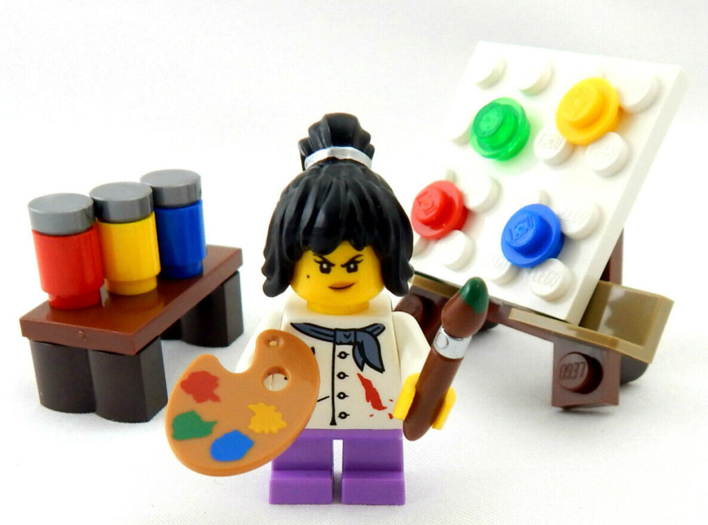 LEGO Girl Painter Minifig Bundle (6.29 OTO) - The Minifig Club