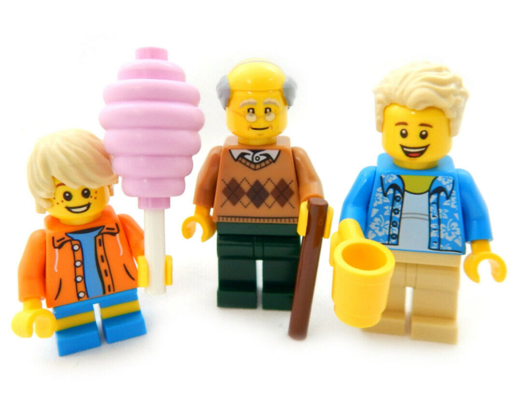 LEGO '3 Generations' Minifig Bundle - The Minifig Club