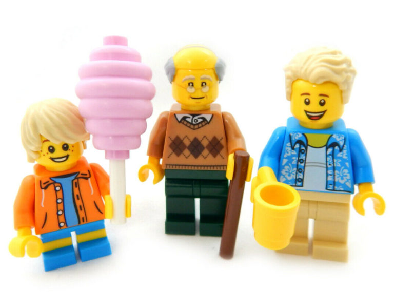 LEGO '3 Generations' Minifig Bundle - The Minifig Club