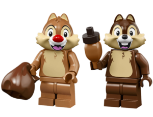 LEGO Alvin and the Chipmonks Minifigs - Chip and Dale - The Minifig Club