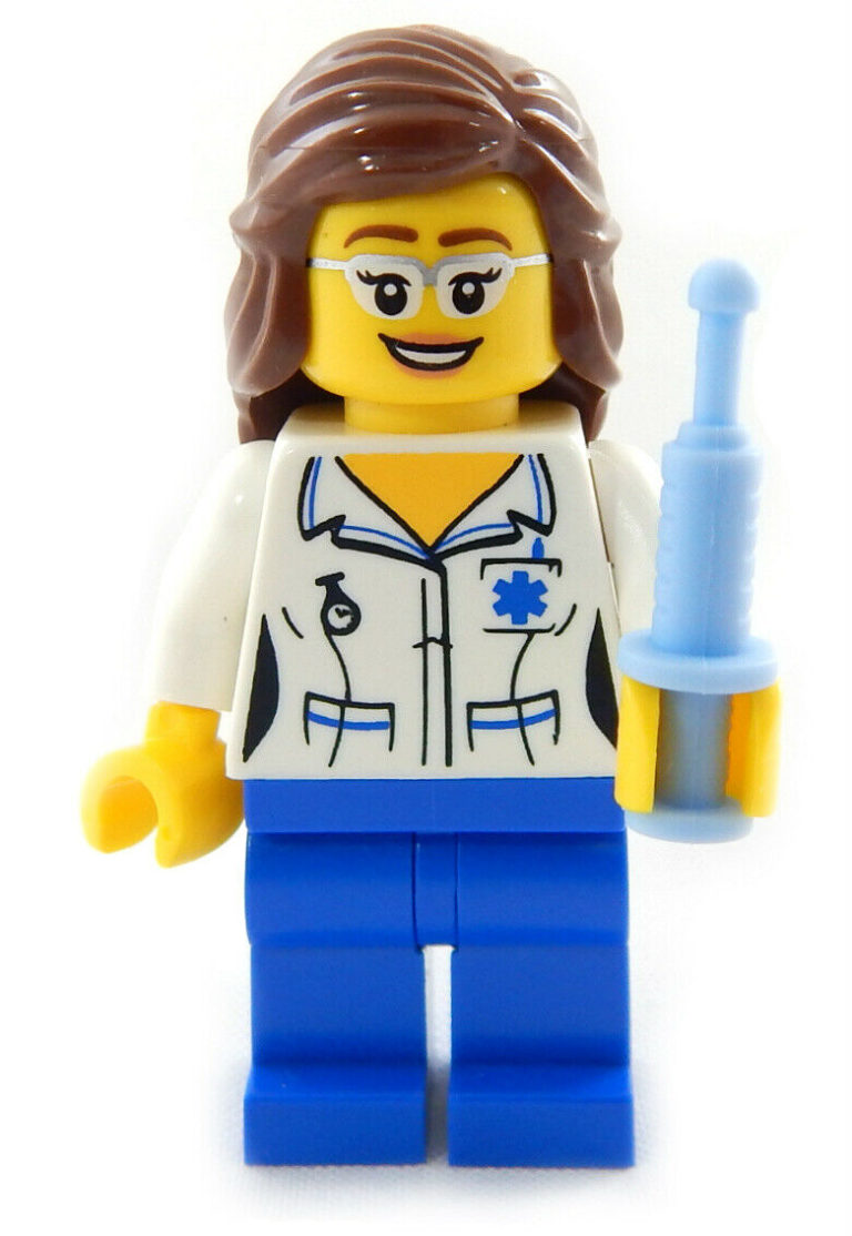 LEGO Nurse Minifig - DOLLAR FRIDAY - The Minifig Club