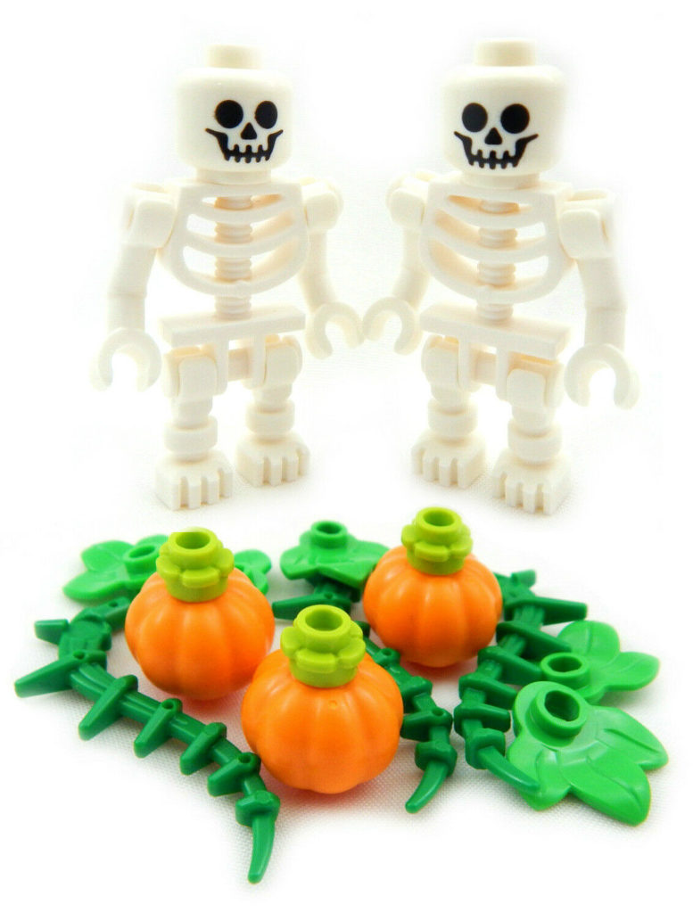 LEGO Halloween Bundle - Skeleton Minifigs and Pumpkin Patch - The ...