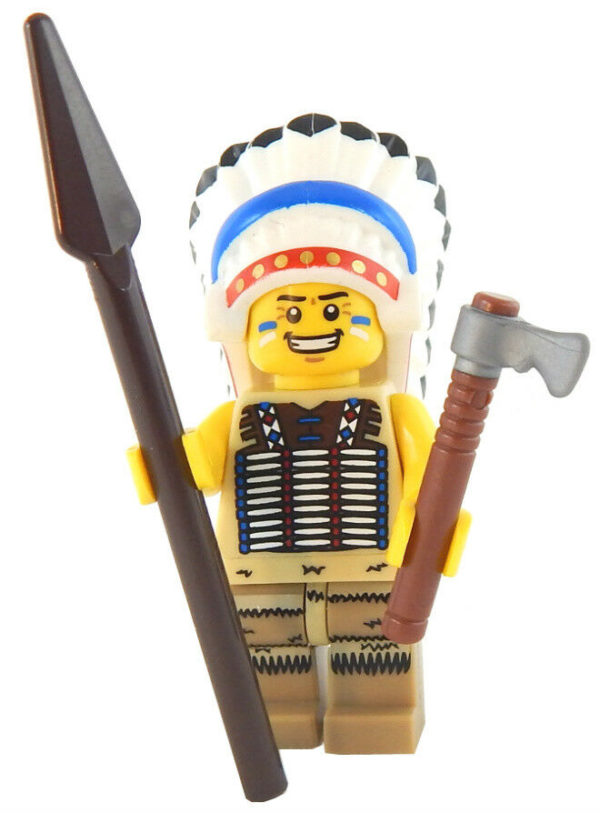 LEGO Native American Tribal Chief Minifig - The Minifig Club