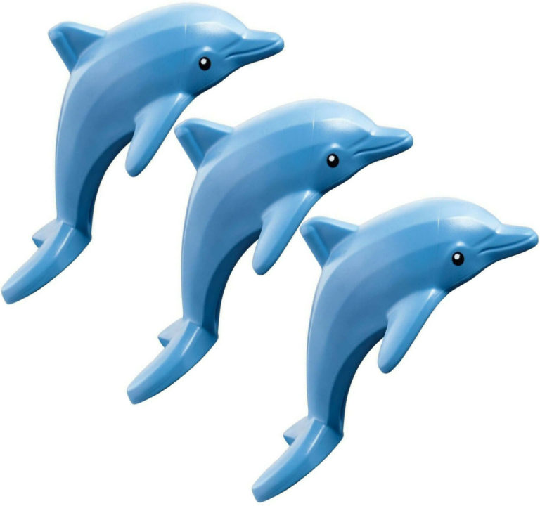 Pack of 3 LEGO Dolphins - The Minifig Club